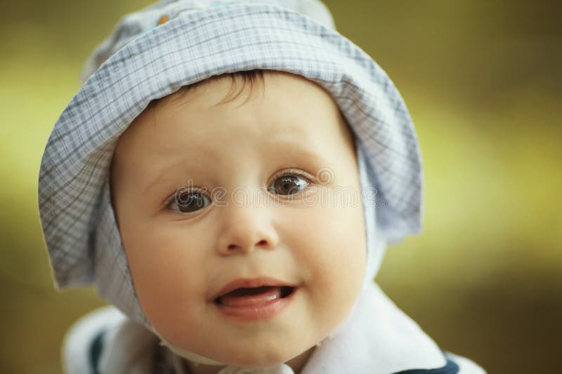 Little happy boy portrait stock image. Image of happy - 32826117
