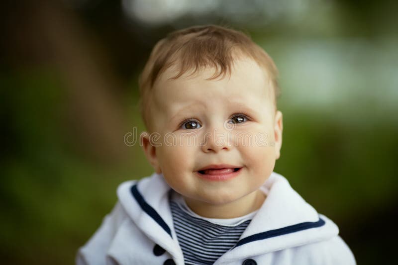 Little happy boy portrait stock image. Image of looking - 32826185
