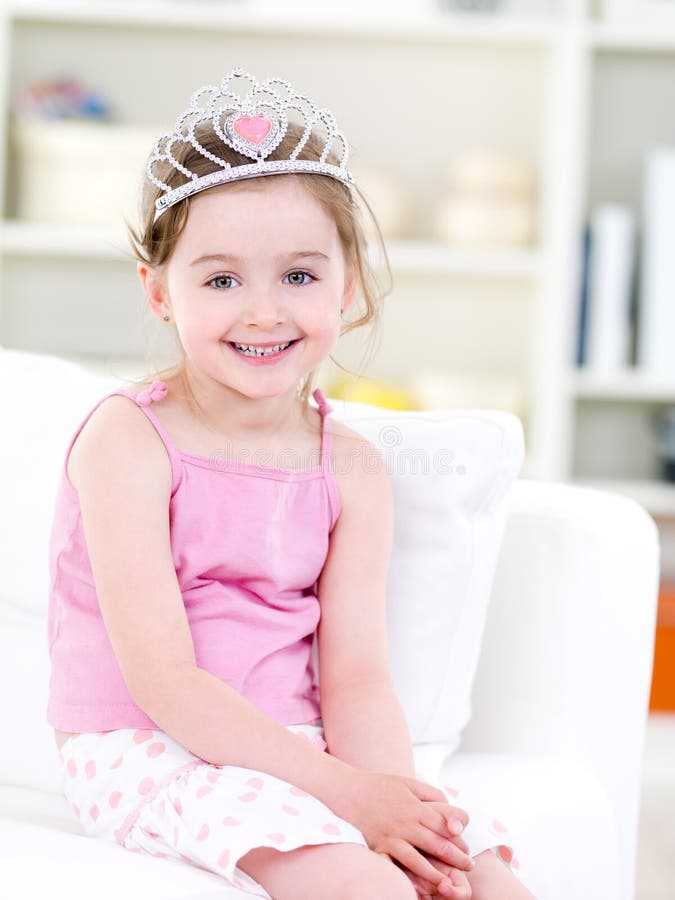 4,230 Smiling Little Girl Crown Stock Photos - Free & Royalty-Free ...