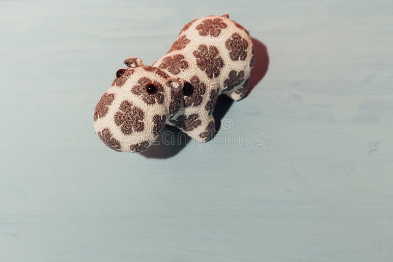 Little Hippo Soft Toy for Kids Like Stock Photo - Image of celebrate ...