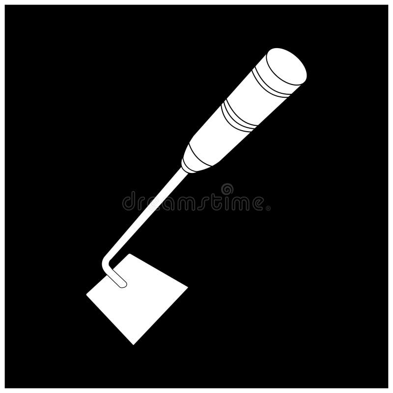 Little Hoe Icon Design Template Stock Vector - Illustration of farmer ...