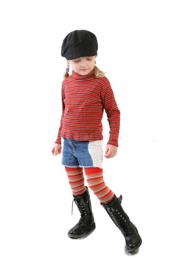 Little hooligan dancing stock image. Image of cute, show - 4881453