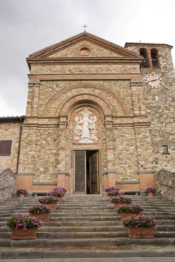 Little Italian church stock image. Image of religion - 18181395