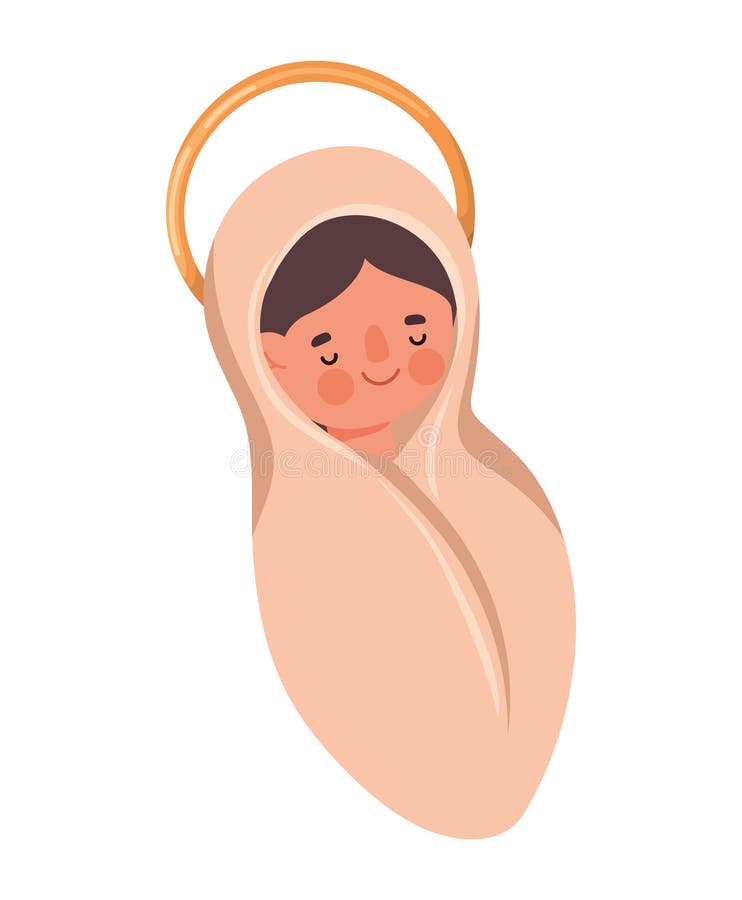 Little jesus design stock vector. Illustration of born - 233114598