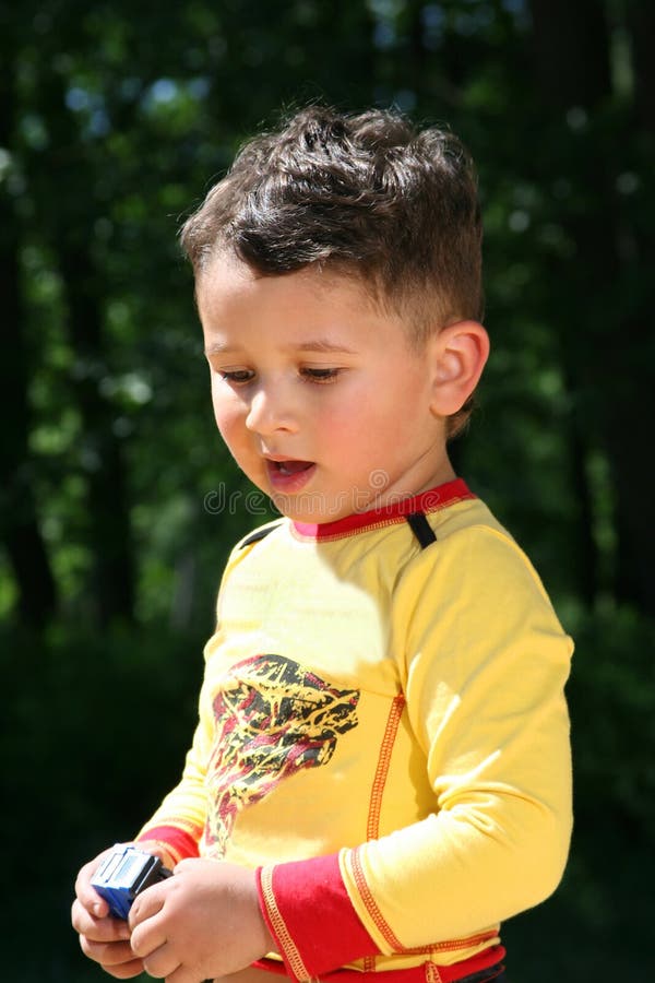 Little kid stock image. Image of laughing, hair, caucasian - 5355765