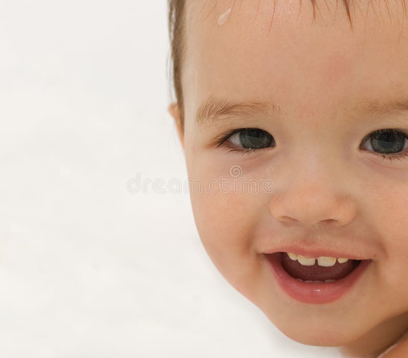 The Child Bathing In A Bath Picture. Image: 4014890