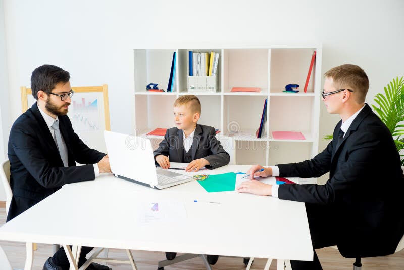 Little kid is the boss stock photo. Image of boss, finger - 97476444