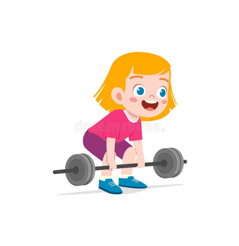 Weight Lifting Kid Stock Illustrations – 290 Weight Lifting Kid Stock ...