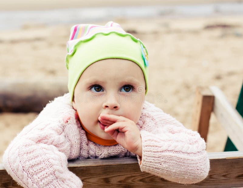Little kid dreaming stock image. Image of playground - 30783605
