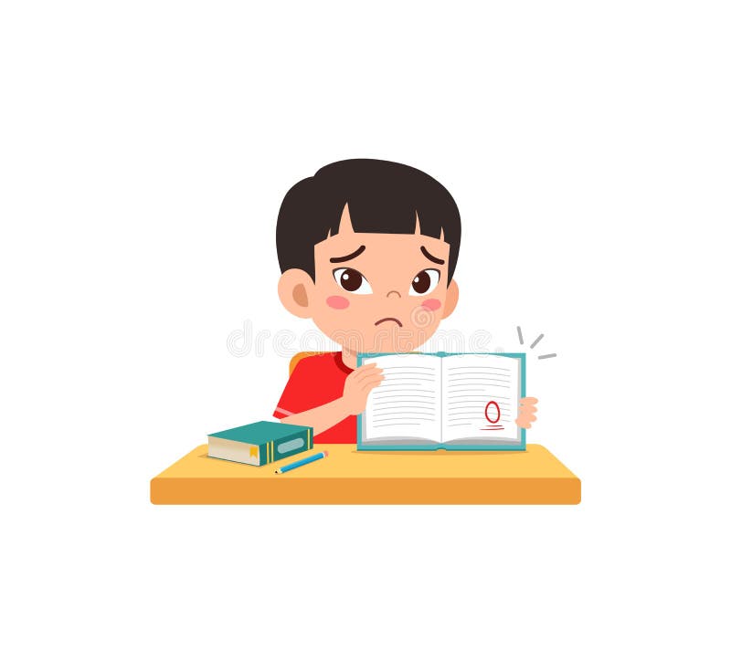 Student Bad Test Grade Stock Illustrations – 257 Student Bad Test Grade ...