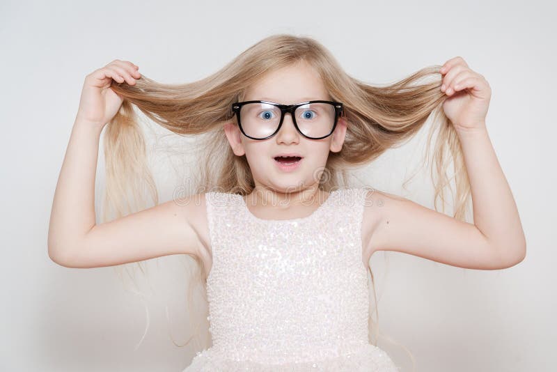 Little kid making a face stock image. Image of people - 58978365