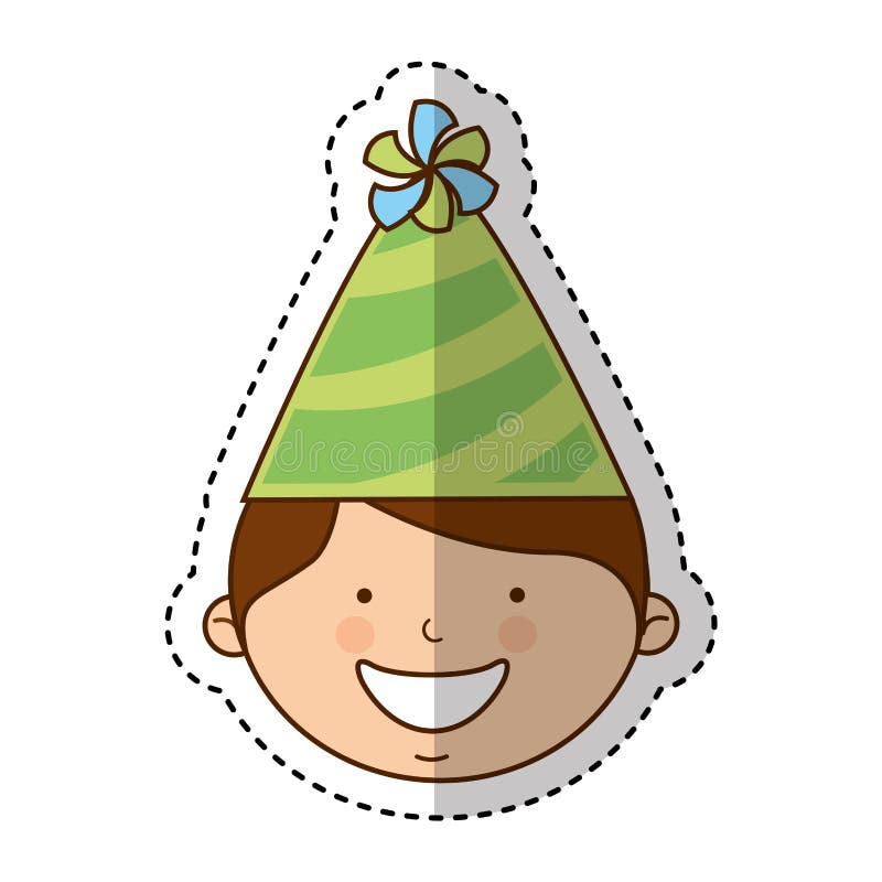 Little Kid Party Hat Icon Stock Illustrations – 622 Little Kid Party ...