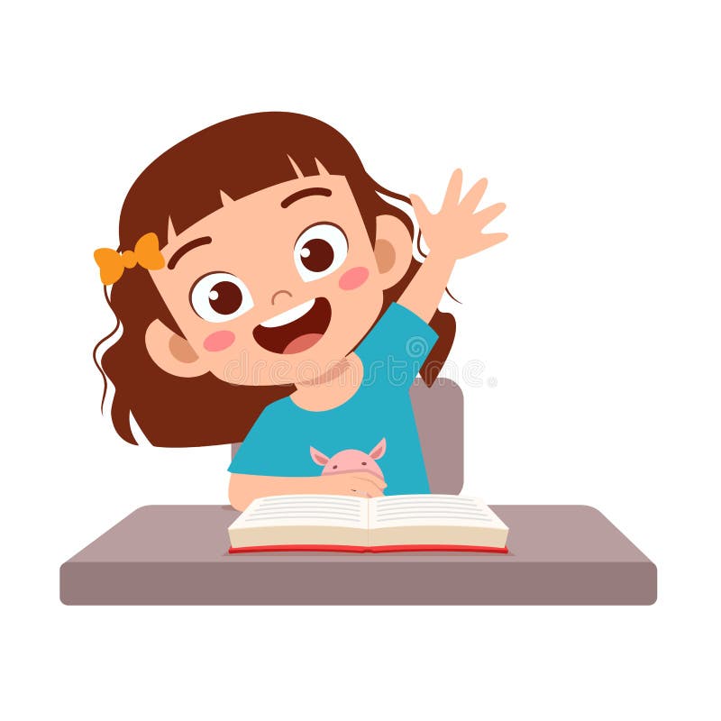 Class Raise Hand Cartoon Stock Illustrations – 139 Class Raise Hand ...