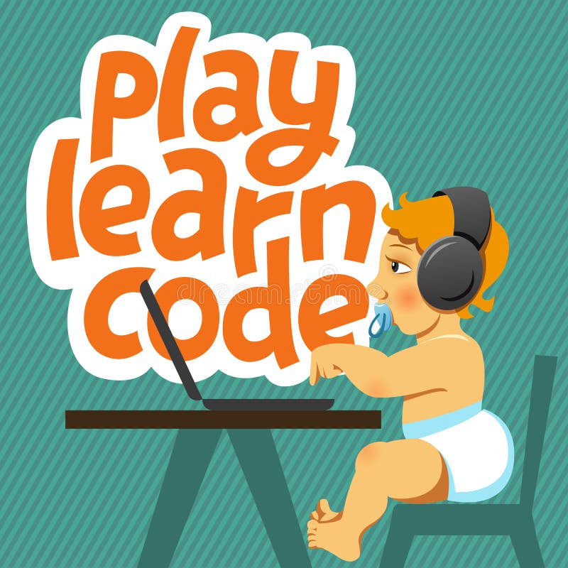 Kid Coding Stock Illustrations – 845 Kid Coding Stock Illustrations ...