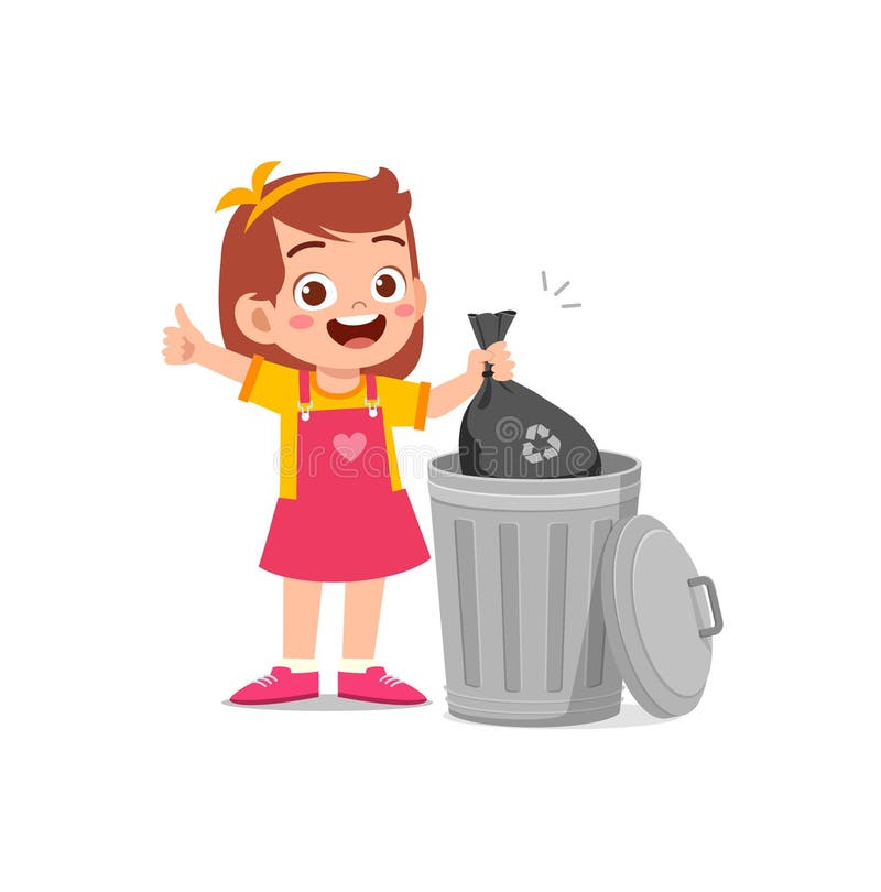 Kid Throw Rubbish Stock Illustrations – 375 Kid Throw Rubbish Stock ...