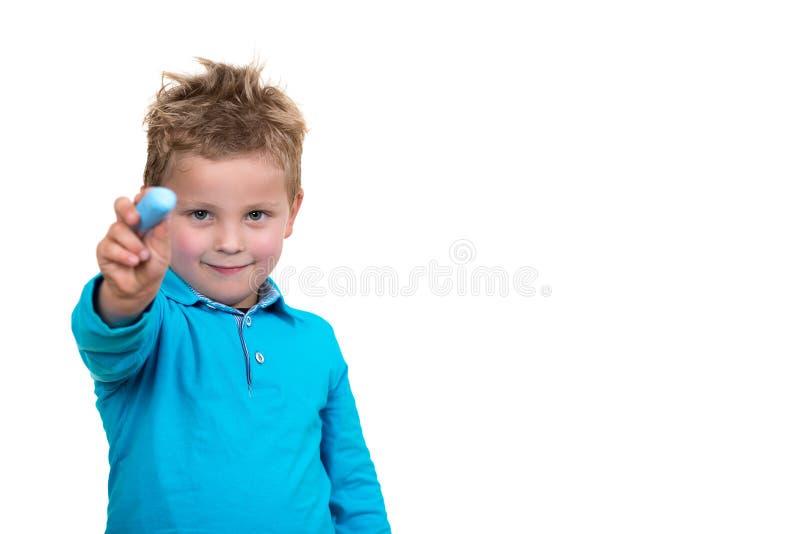 Little Kid about To Draw Something with Chalk Stock Image - Image of ... Little Kid about To Draw Something with Chalk Stock Image - Image of ...