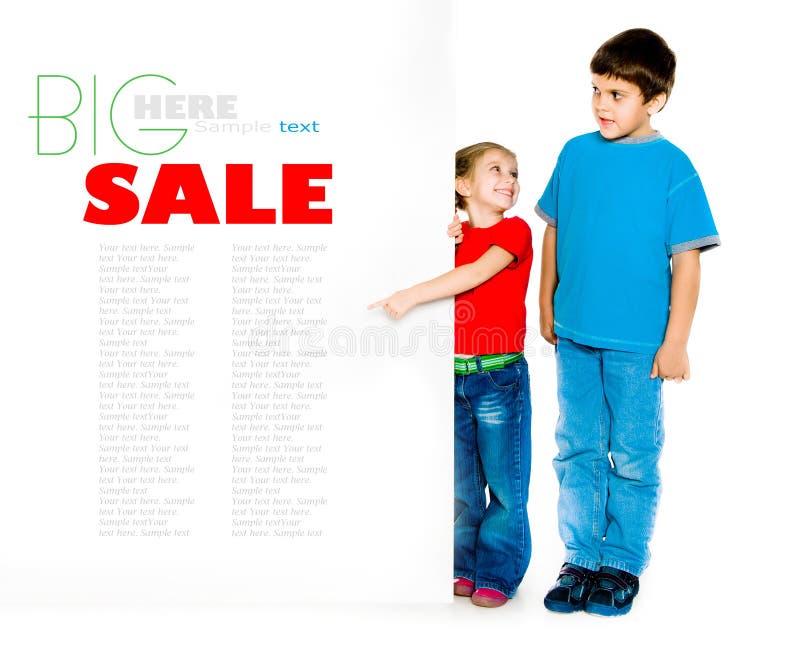 New Kids Collections Design Template. Stock Vector - Illustration of ...