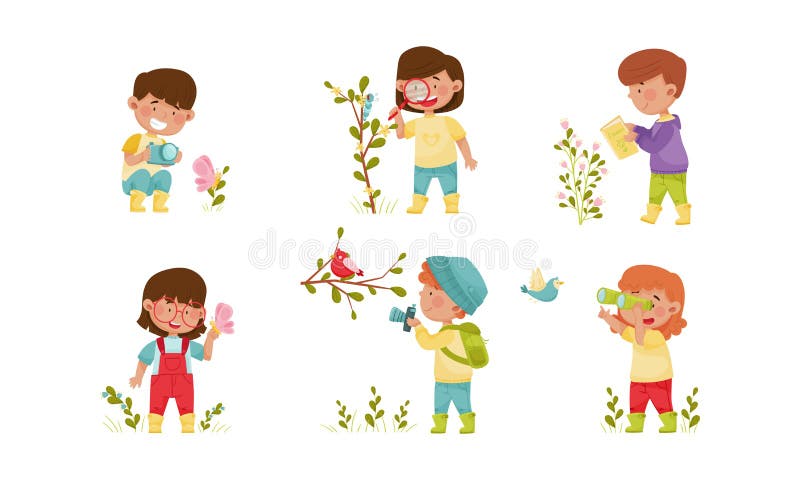 Illustration Kids Exploring Nature Stock Illustrations – 206 ... Illustration Kids Exploring Nature Stock Illustrations – 206 ...