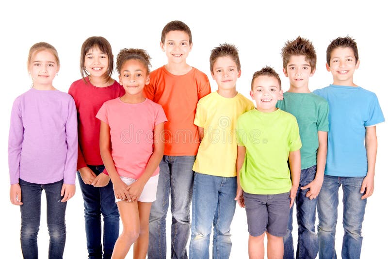 Little kids stock photo. Image of fashion, curly, beautiful - 54751000