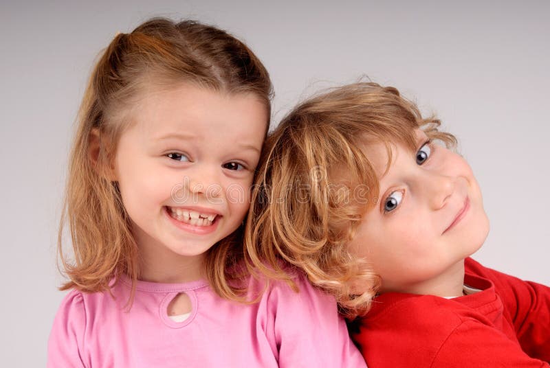Little kids posing stock image. Image of female, childhood - 31097939