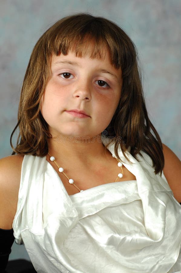 Little Lady With An Attitude Stock Image - Image of immature, child ...