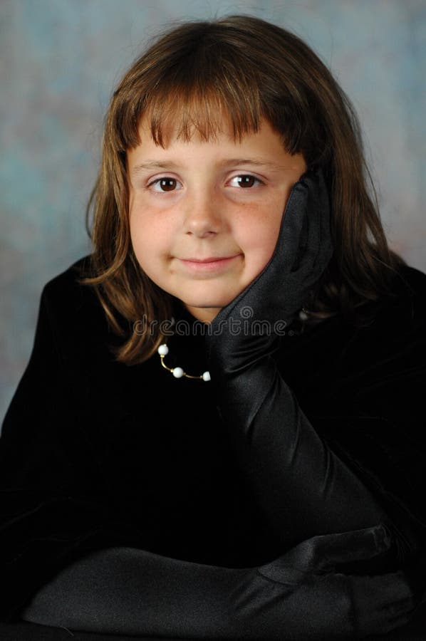 Little Lady In Black Velvet Picture. Image: 2851611
