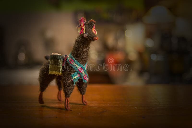 Little lama doll stock photo. Image of argentina, llama - 68098910