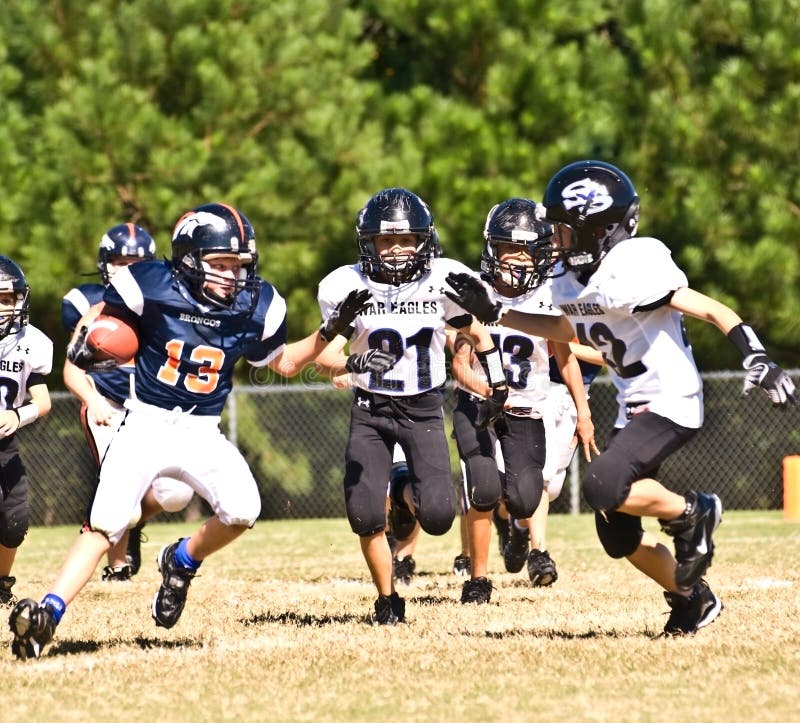Little League Football editorial photography. Image of ball - 7013817