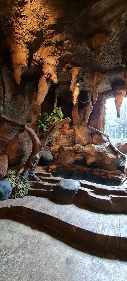 Little light in cave stock image. Image of light, cave - 265562967