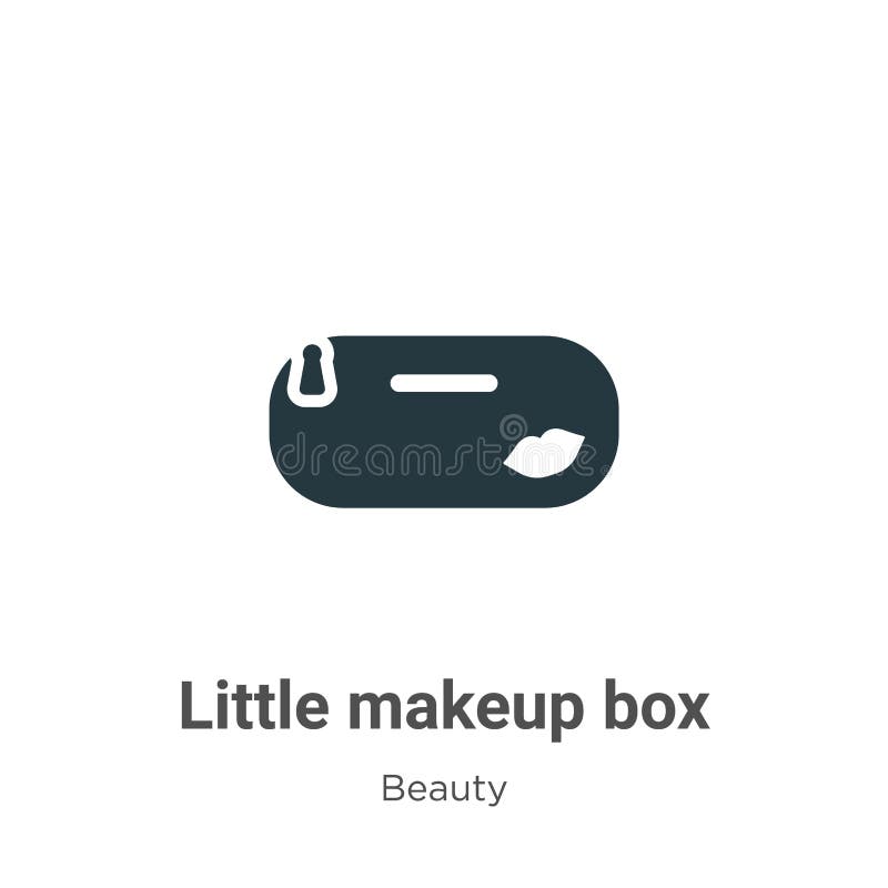 Little Makeup Box Icon In Filled, Thin Line, Outline And Stroke Style ...