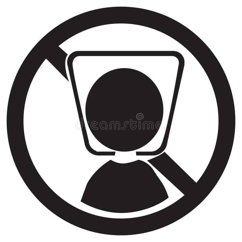 Little Man Logo Icon on a White Background Stock Illustration ...