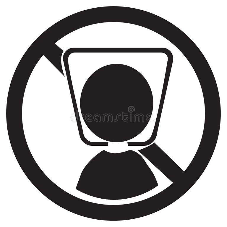 Little Man Logo Icon on a White Background Stock Illustration ...