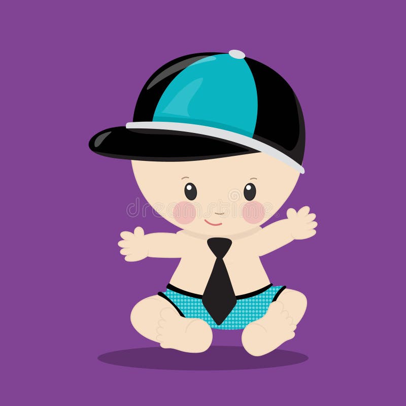 LITTLE MAN VIOLET 04 stock vector. Illustration of little - 197985736