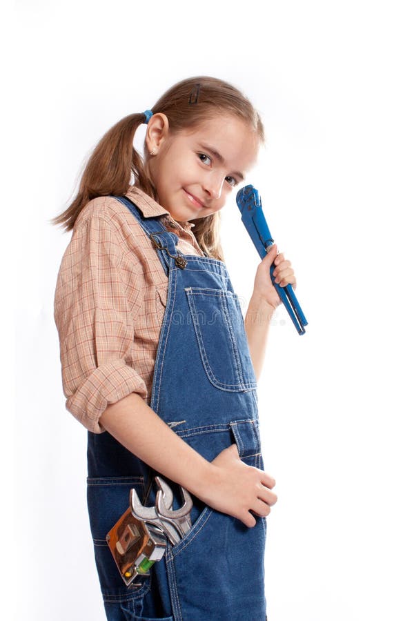 Child girl overhear stock image. Image of girl, noise - 23576141