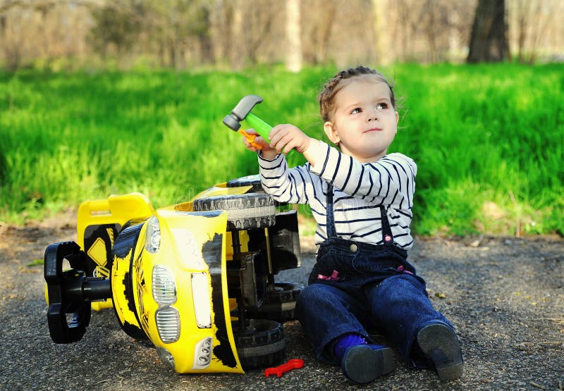 Little mechanic stock photo. Image of tool, automobile - 55062176