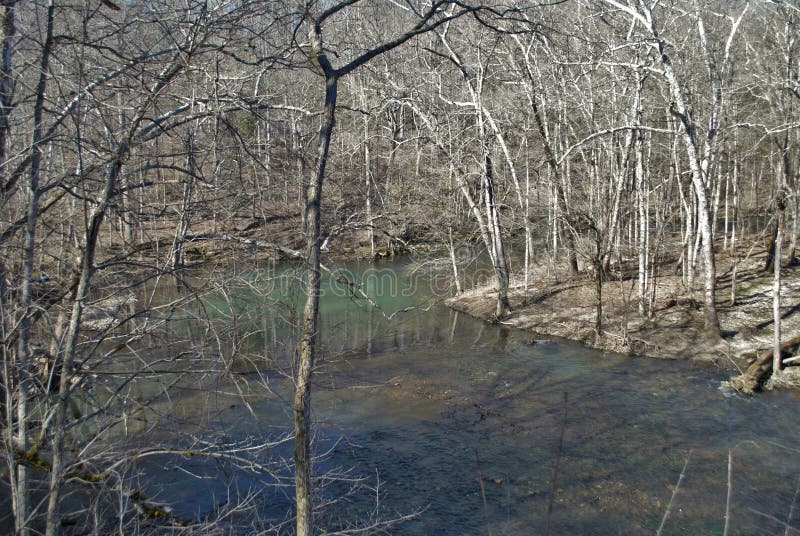 Little Miami River in the Spring Near Yellow Springs Ohio Stock Photo ...