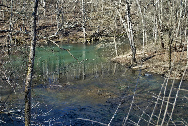 Little Miami River in the Spring Near Yellow Springs Ohio Stock Photo ...