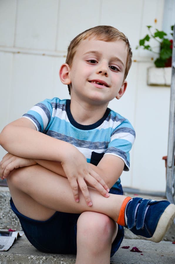 Little model stock image. Image of face, family, healthy - 96146439