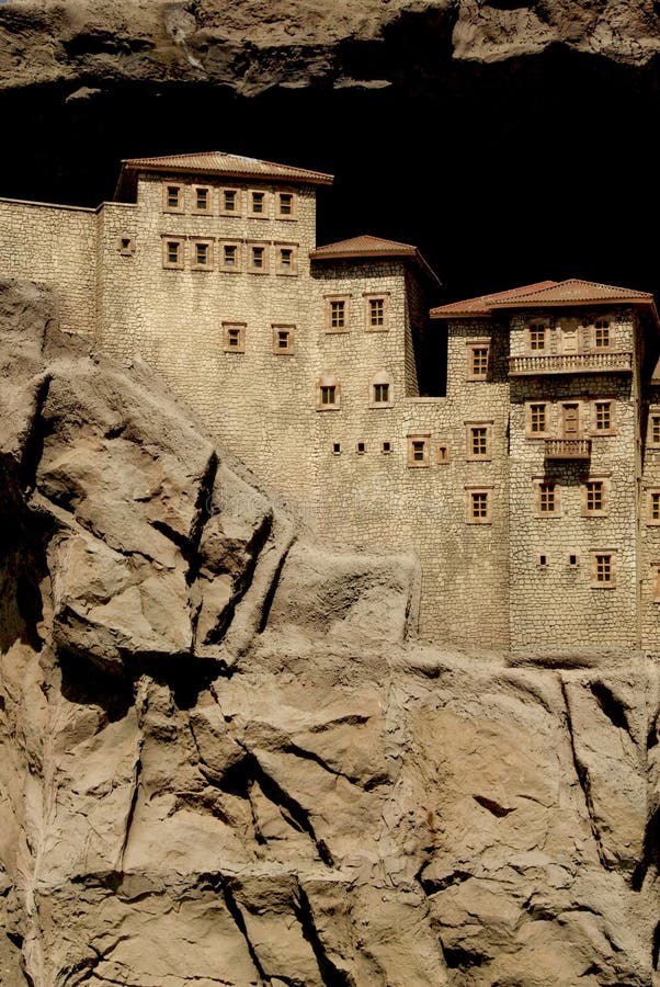 Little Model of Example of Historical Architecture Stock Image - Image ...