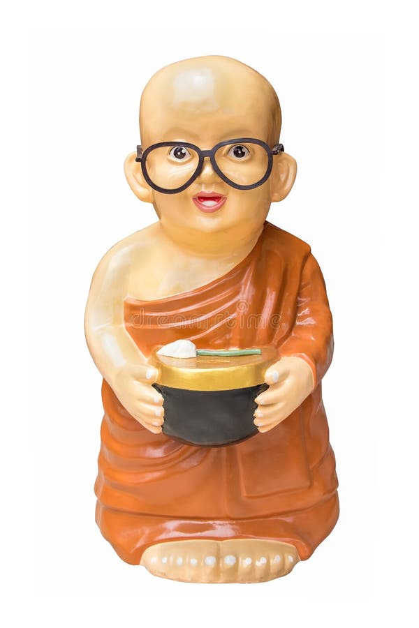 Monk doll stock image. Image of beautiful, faith, ceramic - 51470409
