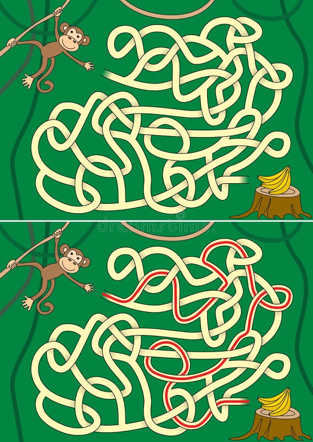 Easy Monkey Maze