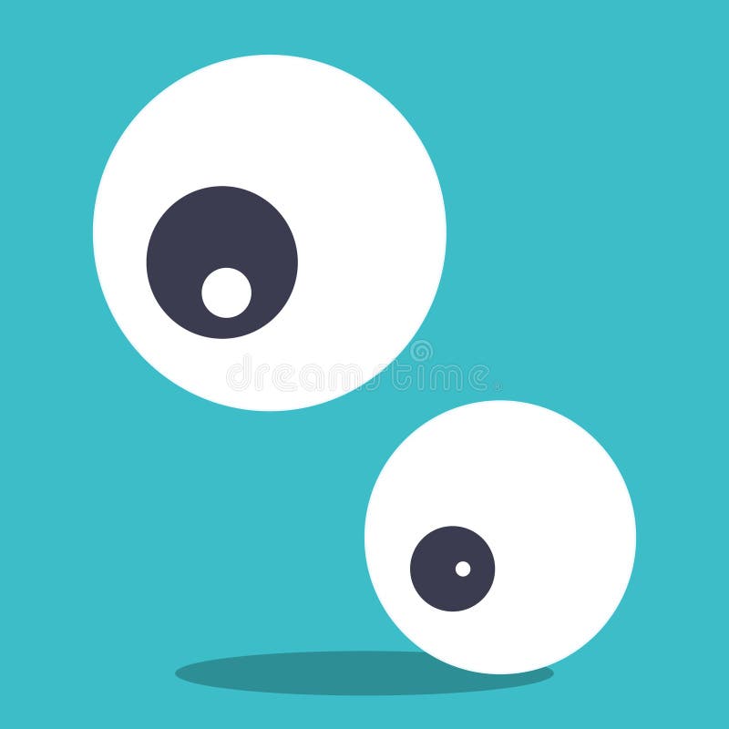 Little monster eye 11 stock vector. Illustration of monster - 198988937