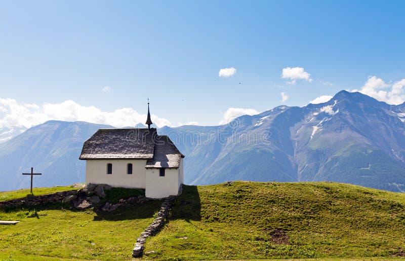 Little mountain church stock photo. Image of alps, beautiful - 26753340