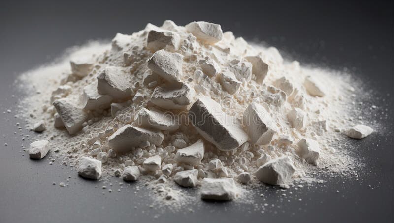 Little Mountain of Creatine Powder Stock Photo - Image of weightlifting ...