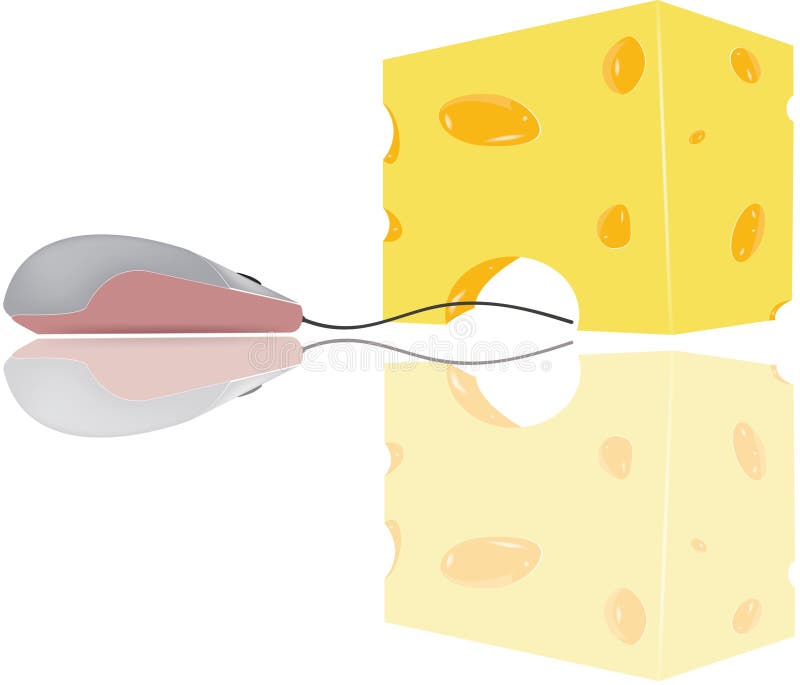 Little Mouse And Cheese Picture. Image: 13701883