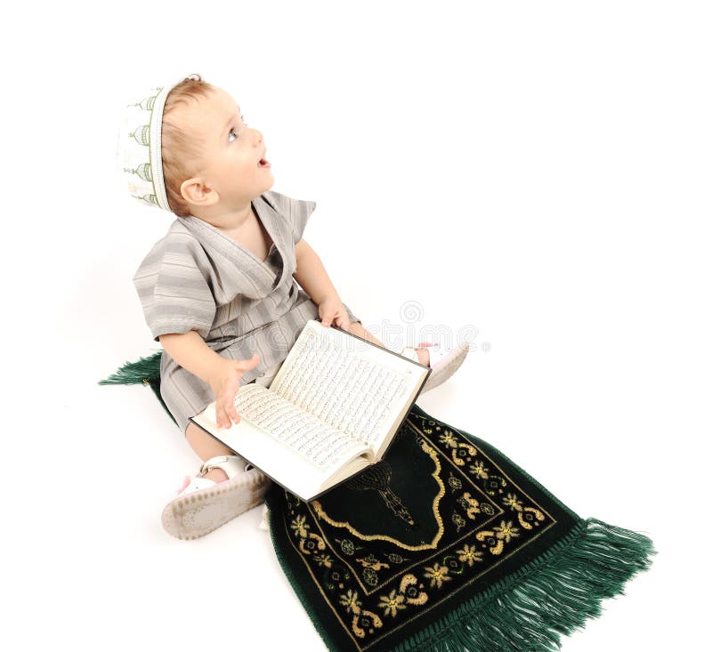 Baby Muslims Praying Muslim Child Prayer Hi Res Stock Photography And