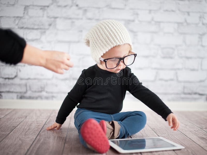 Little nerd stock photo. Image of floor, cute, child - 39499722