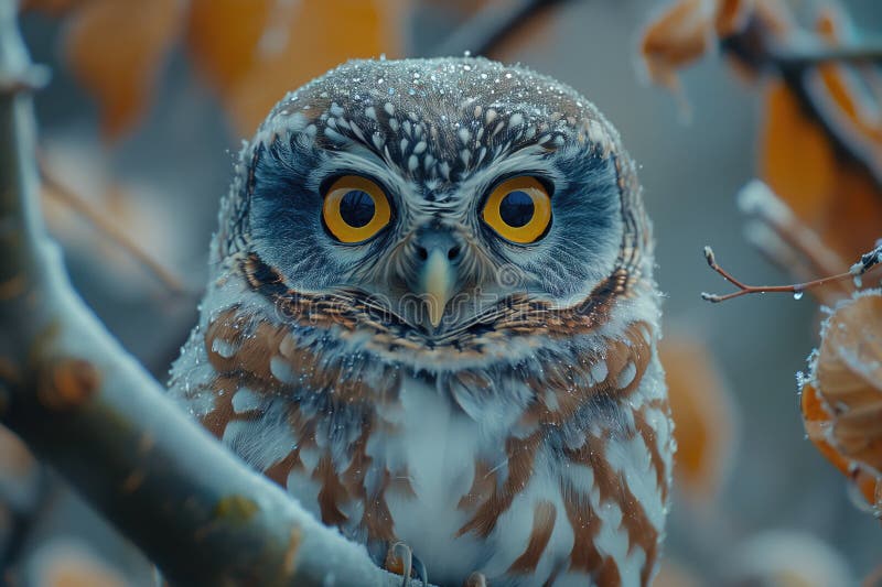 Little owlet in nature stock image. Image of tree, mysterious - 343250095