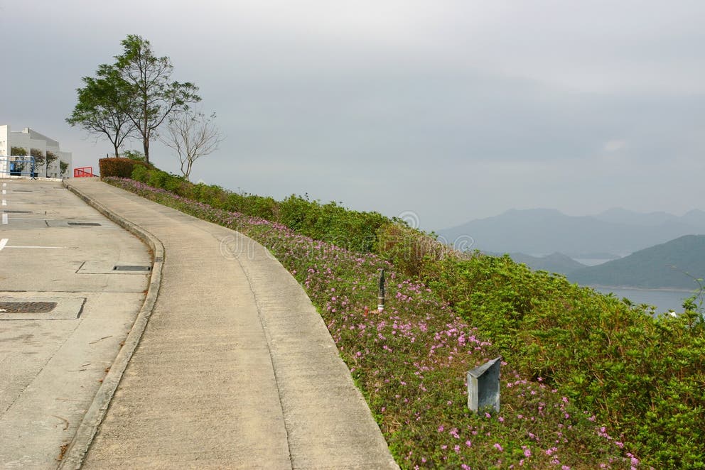 The Little Path at the Hkust , Hk 9 Jan 2005 Editorial Photography ...