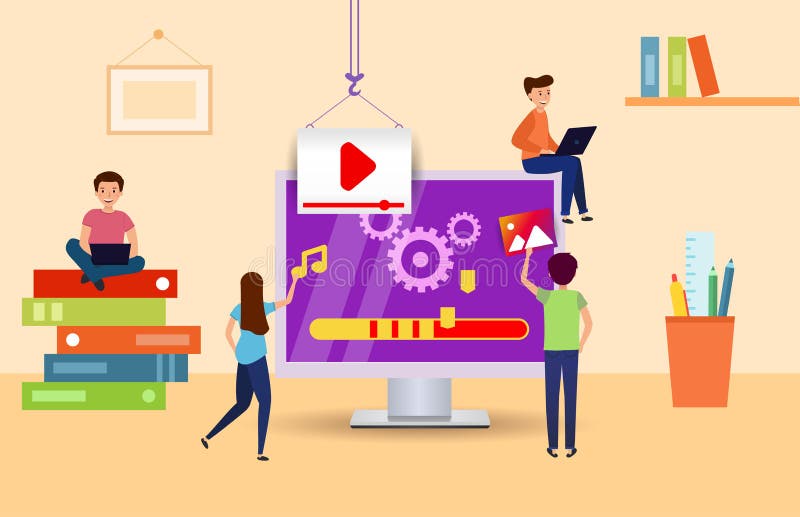 Update Computer People Stock Illustrations – 1,306 Update Computer ...